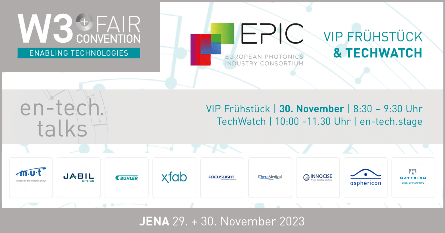 EPIC VIP Frühstück + EPIC TechWatch